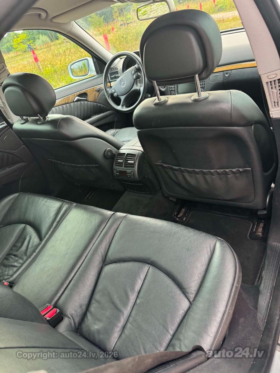Grey Mercedes-Benz E-Class 2006 in Tallinn, with an engine capacity of 3.00 L and mileage of 364 thousand km for 3300 €, photo 12 on AUTOMOTO.COM.LV
