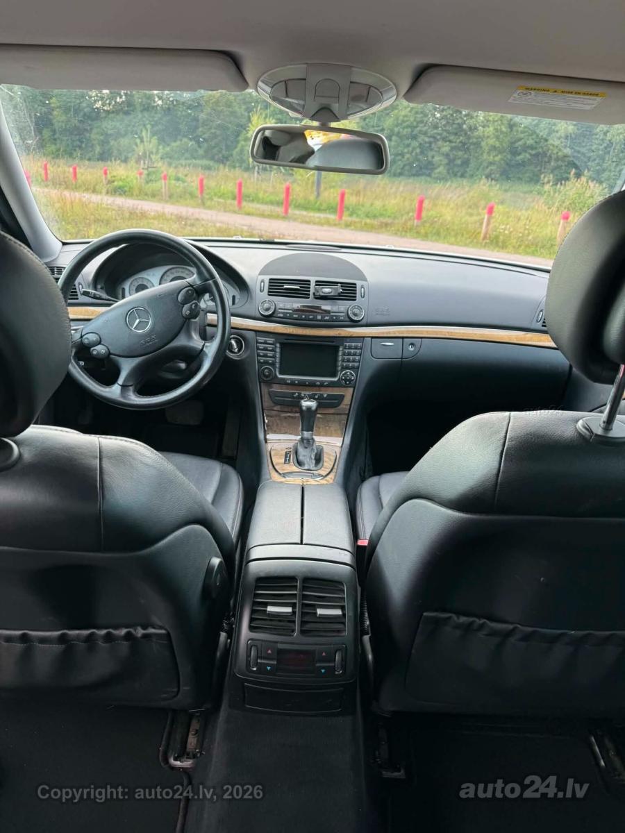 Grey Mercedes-Benz E-Class 2006 in Tallinn, with an engine capacity of 3.00 L and mileage of 364 thousand km for 3300 €, photo 13 on AUTOMOTO.COM.LV