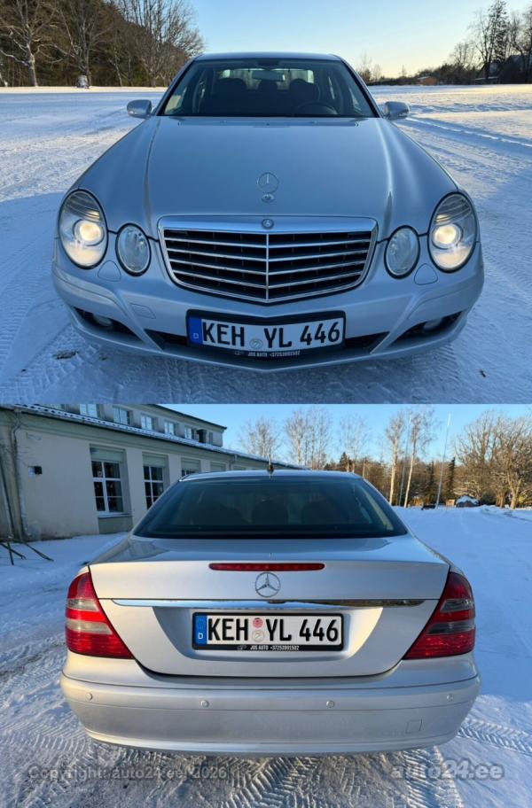 Pelēks Mercedes-Benz E-Class 2007 Viljandi, ar dzinēja tilpumu 3.00 L un nobraukumu 253 tūkst. km par 5990 €, foto 6 vietnē AUTOMOTO.COM.LV
