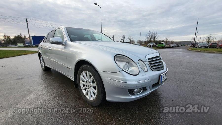 Grey Mercedes-Benz E-Class 2007 in Tallinn, with an engine capacity of 1.80 L and mileage of 172 thousand km for 5990 €, photo 7 on AUTOMOTO.COM.LV