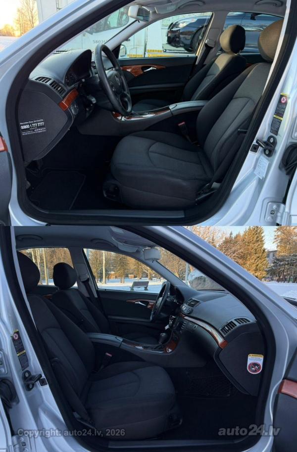 Pelēks Mercedes-Benz E-Class 2007 Viljandi, ar dzinēja tilpumu 3.00 L un nobraukumu 253 tūkst. km par 5990 €, foto 11 vietnē AUTOMOTO.COM.LV