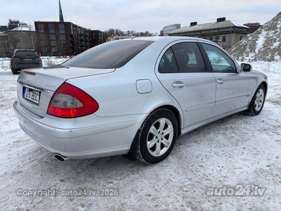 Grey Mercedes-Benz E-Class 2007 in Tallinn, with an engine capacity of 3.00 L and mileage of 247 thousand km for 4750 €, photo 6 on AUTOMOTO.COM.LV