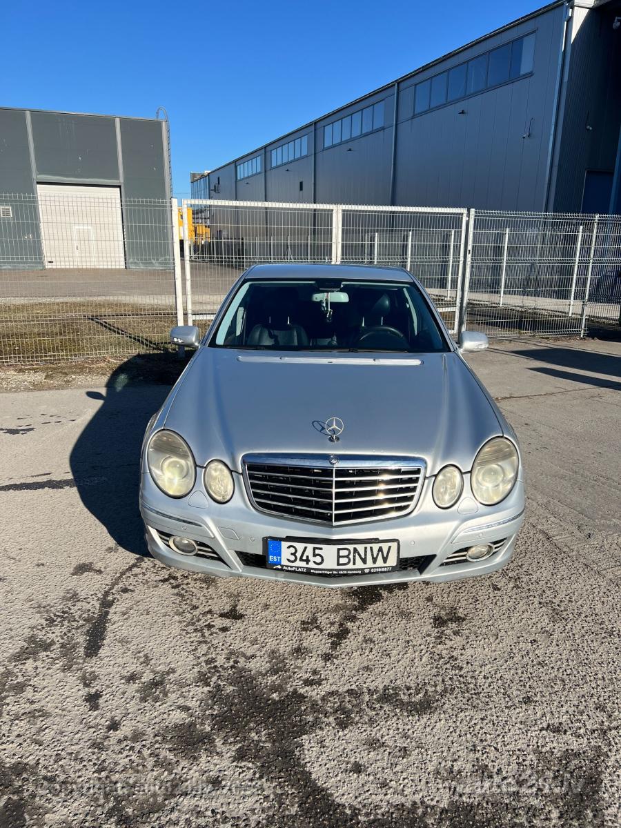Grey Mercedes-Benz E-Class 2007 in Tallinn, with an engine capacity of 3.00 L and mileage of 243 thousand km for 3300 €, photo 1 on AUTOMOTO.COM.LV