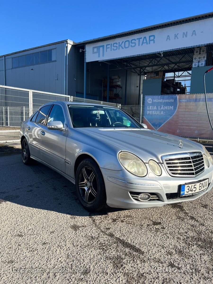 Grey Mercedes-Benz E-Class 2007 in Tallinn, with an engine capacity of 3.00 L and mileage of 243 thousand km for 3300 €, photo 3 on AUTOMOTO.COM.LV