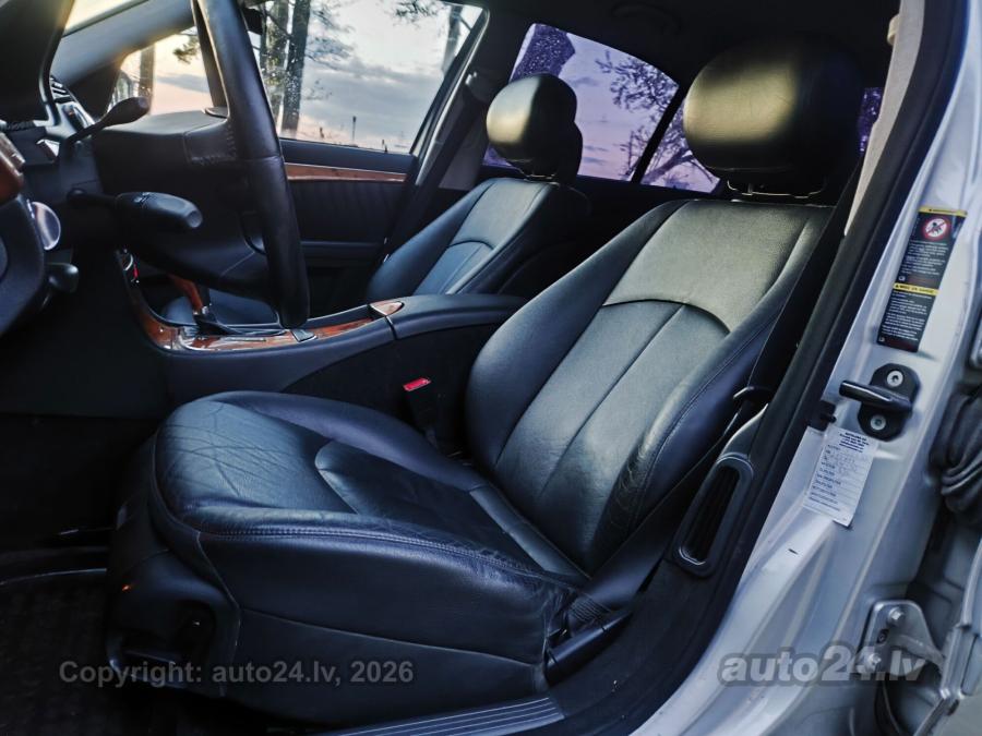 Grey Mercedes-Benz E-Class 2007 in Tallinn, with an engine capacity of 3.00 L and mileage of 287 thousand km for 3488 €, photo 9 on AUTOMOTO.COM.LV