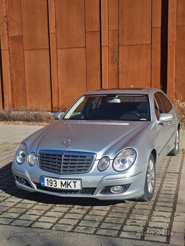 Pelēks Mercedes-Benz E-Class 2007 Tallina, ar dzinēja tilpumu 1.80 L un nobraukumu 224 tūkst. km par 4200 €, foto 1 vietnē AUTOMOTO.COM.LV