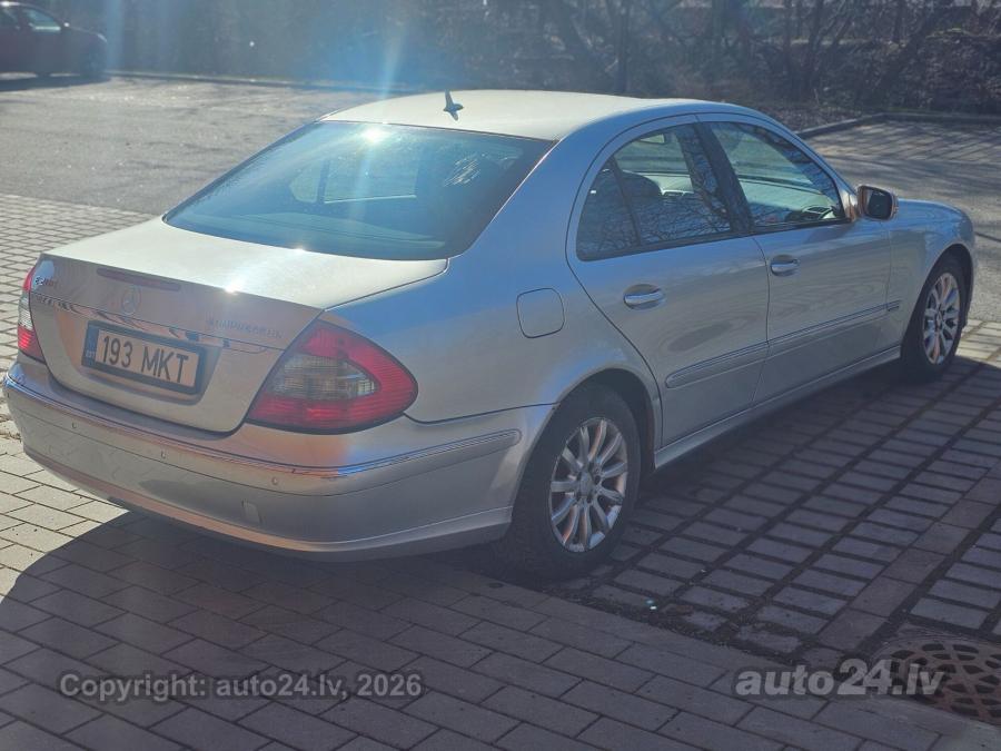 Pelēks Mercedes-Benz E-Class 2007 Tallina, ar dzinēja tilpumu 1.80 L un nobraukumu 224 tūkst. km par 4200 €, foto 5 vietnē AUTOMOTO.COM.LV
