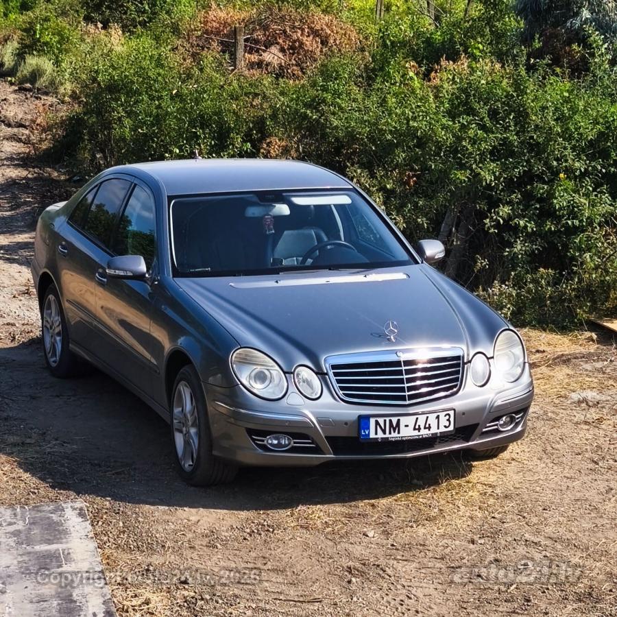 Pelēks Mercedes-Benz E-Class 2007 Rīga, ar dzinēja tilpumu 3.00 L un nobraukumu 324 tūkst. km par 5000 €, foto 1 vietnē AUTOMOTO.COM.LV