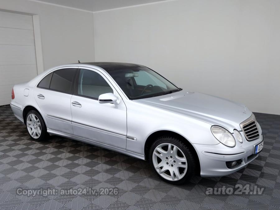 Pelēks Mercedes-Benz E-Class 2007 Tallina, ar dzinēja tilpumu 3.00 L un nobraukumu 422 tūkst. km par 1999 €, foto 1 vietnē AUTOMOTO.COM.LV