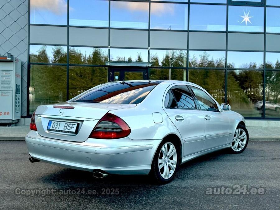 Grey Mercedes-Benz E-Class 2008 in Tallinn, with an engine capacity of 3.00 L and mileage of 0 thousand km for 2599 €, photo 4 on AUTOMOTO.COM.LV