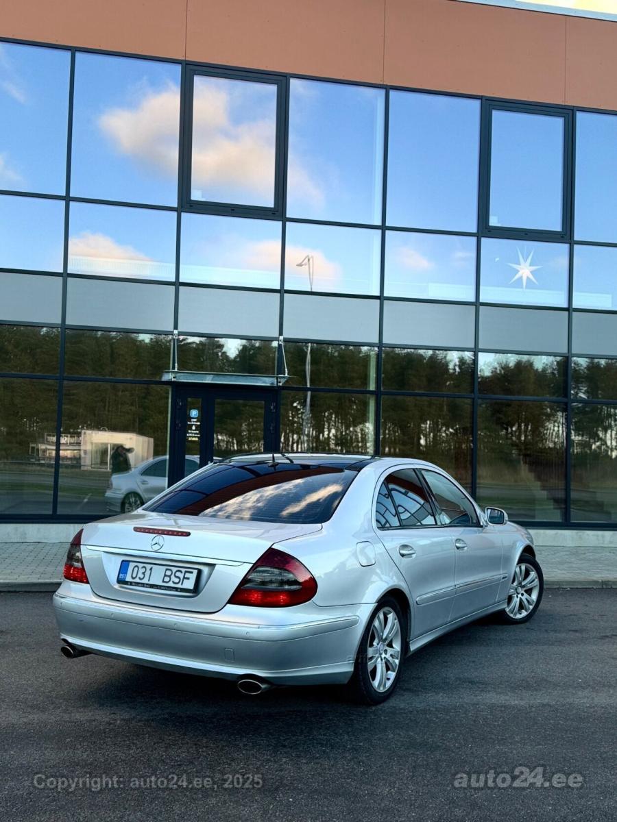 Grey Mercedes-Benz E-Class 2008 in Tallinn, with an engine capacity of 3.00 L and mileage of 0 thousand km for 2599 €, photo 8 on AUTOMOTO.COM.LV