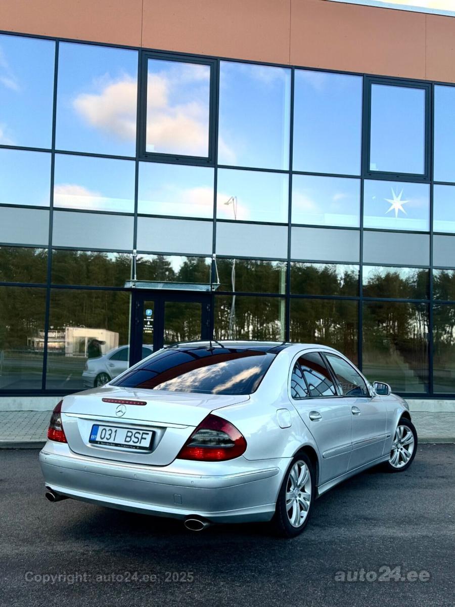 Grey Mercedes-Benz E-Class 2008 in Tallinn, with an engine capacity of 3.00 L and mileage of 0 thousand km for 2599 €, photo 11 on AUTOMOTO.COM.LV