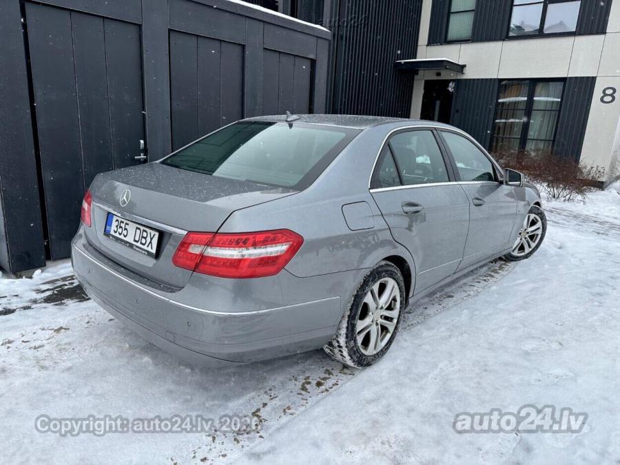 Pelēks Mercedes-Benz E-Class 2010 Tartu, ar dzinēja tilpumu 2.10 L un nobraukumu 316 tūkst. km par 6990 €, foto 4 vietnē AUTOMOTO.COM.LV