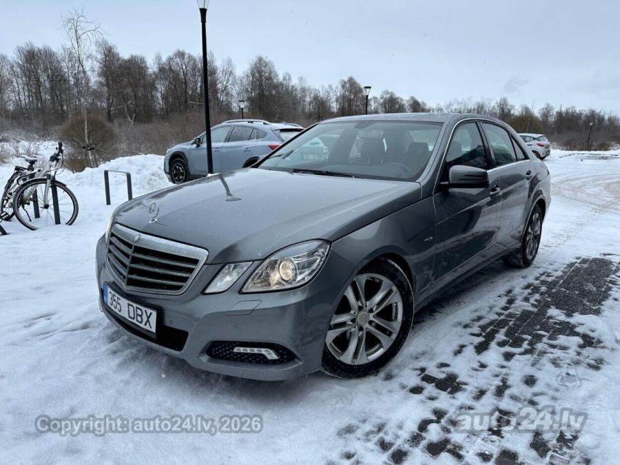 Grey Mercedes-Benz E-Class 2010 in Tartu, with an engine capacity of 2.10 L and mileage of 316 thousand km for 6990 €, photo 3 on AUTOMOTO.COM.LV