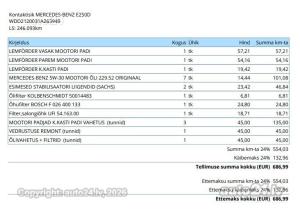 Серый Мерседес Е-Класс 2010 в Таллин, объемом двигателя 2.10 л и пробегом 246 тыс. км за 6480 €, фото 22 на AUTOMOTO.COM.LV