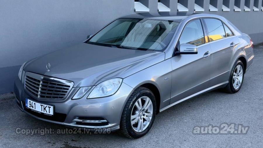 Grey Mercedes-Benz E-Class 2012 in Tallinn, with an engine capacity of 2.10 L and mileage of 258 thousand km for 6499 €, photo 1 on AUTOMOTO.COM.LV