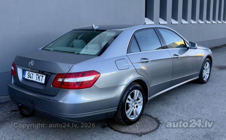 Grey Mercedes-Benz E-Class 2012 in Tallinn, with an engine capacity of 2.10 L and mileage of 258 thousand km for 6499 €, photo 7 on AUTOMOTO.COM.LV