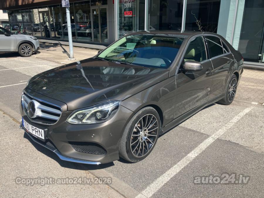 Grey Mercedes-Benz E-Class 2012 in Tallinn, with an engine capacity of 3.00 L and mileage of 124 thousand km for 14490 €, photo 1 on AUTOMOTO.COM.LV