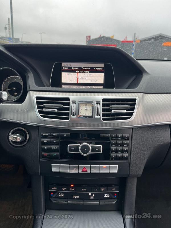 Grey Mercedes-Benz E-Class 2014 in Tallinn, with an engine capacity of 2.10 L and mileage of 326 thousand km for 14500 €, photo 11 on AUTOMOTO.COM.LV