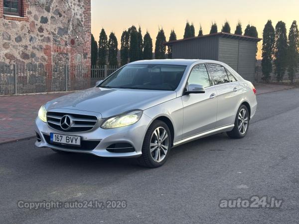 Grey Mercedes-Benz E-Class 2014 in Tallinn, with an engine capacity of 2.10 L and mileage of 332 thousand km for 11999 €, photo 1 on AUTOMOTO.COM.LV