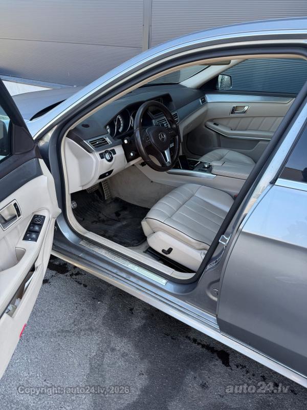 Grey Mercedes-Benz E-Class 2014 in Tallinn, with an engine capacity of 2.10 L and mileage of 297 thousand km for 9000 €, photo 6 on AUTOMOTO.COM.LV