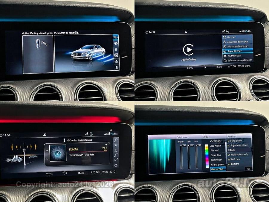 Pelēks Mercedes-Benz E-Class 2018 Tallina, ar dzinēja tilpumu 2.00 L un nobraukumu 202 tūkst. km par 24990 €, foto 25 vietnē AUTOMOTO.COM.LV