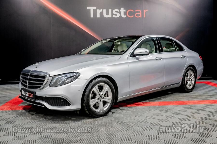 Grey Mercedes-Benz E-Class 2019 in Parnu, with an engine capacity of 2.00 L and mileage of 183 thousand km for 24000 €, photo 1 on AUTOMOTO.COM.LV