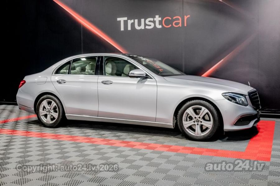 Grey Mercedes-Benz E-Class 2019 in Parnu, with an engine capacity of 2.00 L and mileage of 183 thousand km for 24000 €, photo 7 on AUTOMOTO.COM.LV