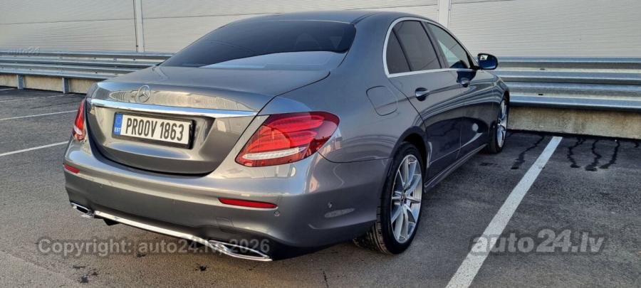 Grey Mercedes-Benz E-Class 2019 in Tallinn, with an engine capacity of 1.60 L and mileage of 211 thousand km for 20890 €, photo 8 on AUTOMOTO.COM.LV