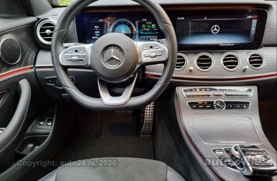 Grey Mercedes-Benz E-Class 2020 in Tallinn, with an engine capacity of 2.00 L and mileage of 147 thousand km for 24900 €, photo 7 on AUTOMOTO.COM.LV