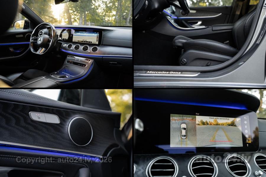 Grey Mercedes-Benz E-Class 2020 in Tallinn, with an engine capacity of 2.00 L and mileage of 92 thousand km for 31900 €, photo 25 on AUTOMOTO.COM.LV