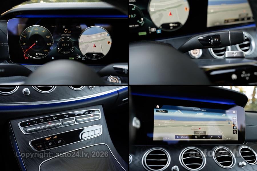Grey Mercedes-Benz E-Class 2020 in Tallinn, with an engine capacity of 2.00 L and mileage of 92 thousand km for 31900 €, photo 28 on AUTOMOTO.COM.LV