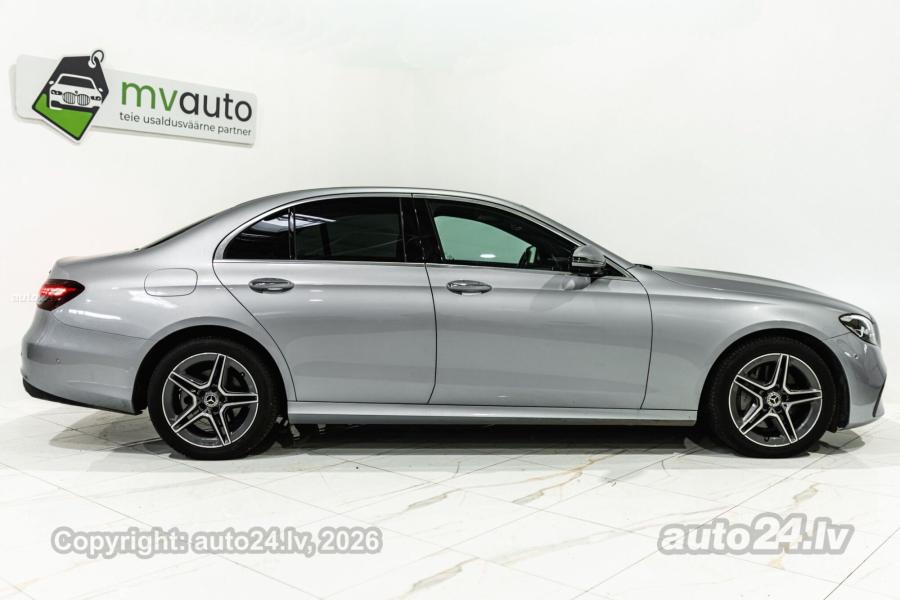 Grey Mercedes-Benz E-Class 2021 in Tallinn, with an engine capacity of 2.00 L and mileage of 104 thousand km for 34990 €, photo 10 on AUTOMOTO.COM.LV