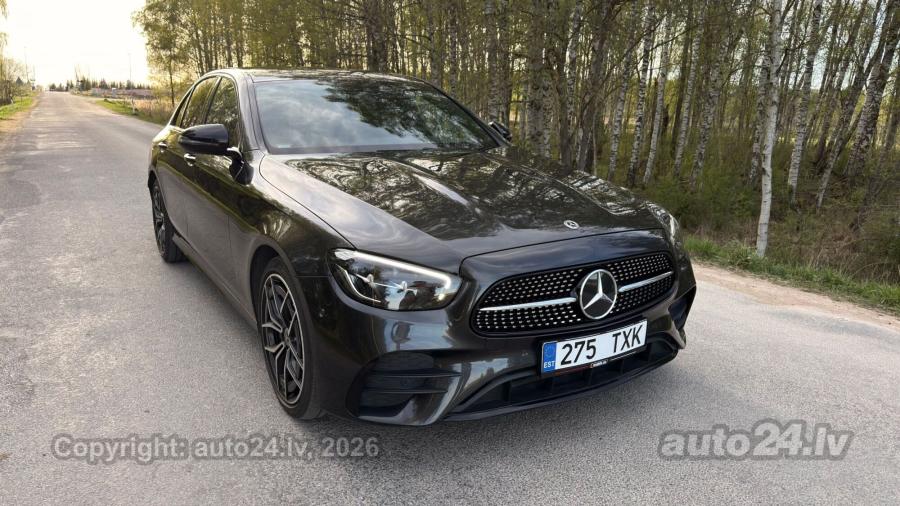 Grey Mercedes-Benz E-Class 2022 in Tallinn, with an engine capacity of 2.00 L and mileage of 55 thousand km for 40900 €, photo 3 on AUTOMOTO.COM.LV