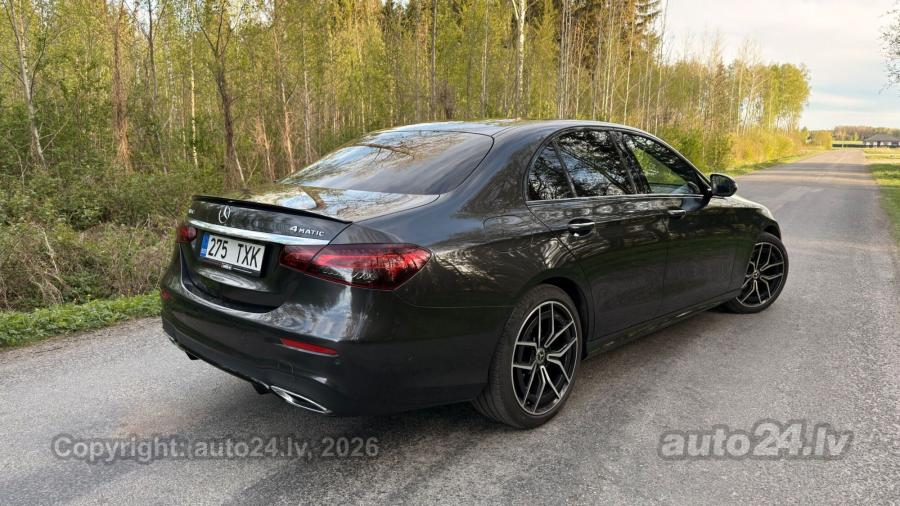Grey Mercedes-Benz E-Class 2022 in Tallinn, with an engine capacity of 2.00 L and mileage of 55 thousand km for 40900 €, photo 5 on AUTOMOTO.COM.LV