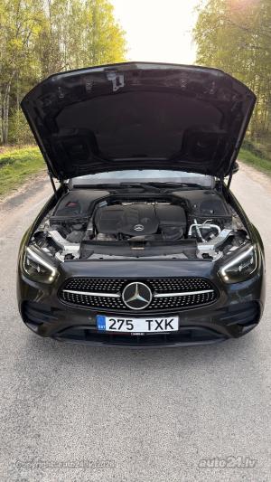 Grey Mercedes-Benz E-Class 2022 in Tallinn, with an engine capacity of 2.00 L and mileage of 55 thousand km for 40900 €, photo 9 on AUTOMOTO.COM.LV