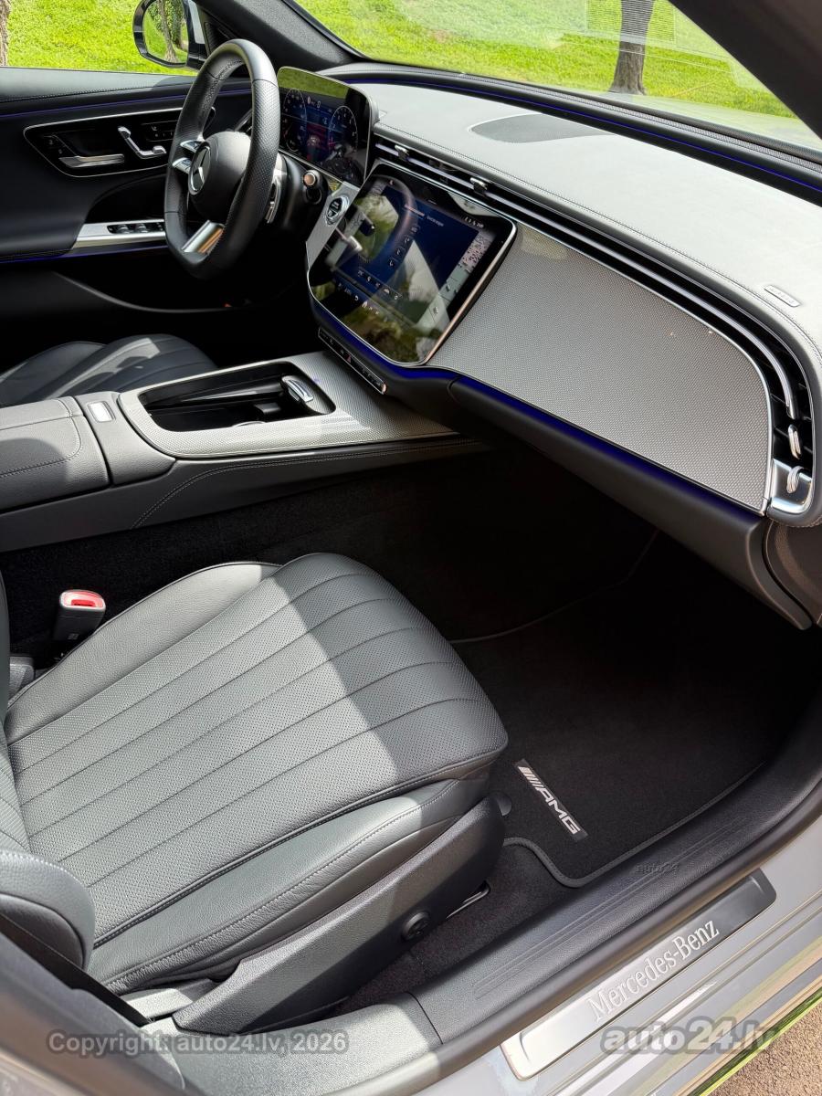 Pelēks Mercedes-Benz E-Class 2023 Tallina, ar dzinēja tilpumu 2.00 L un nobraukumu 21 tūkst. km par 60000 €, foto 14 vietnē AUTOMOTO.COM.LV