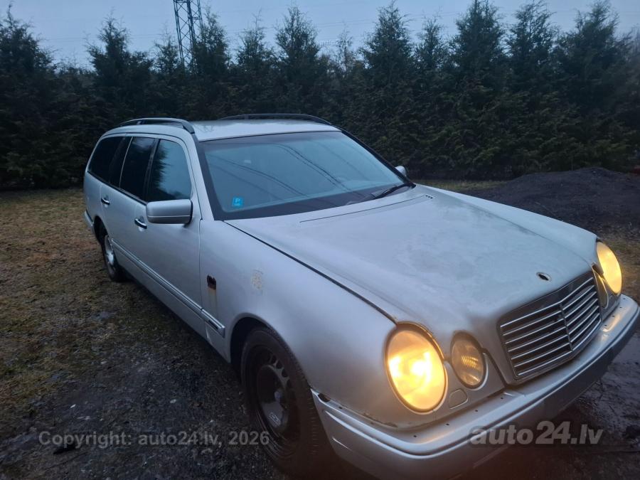 Grey Mercedes-Benz E-Class 1998 in Tallinn, with an engine capacity of 2.90 L and mileage of 350 thousand km for 1300 €, photo 3 on AUTOMOTO.COM.LV