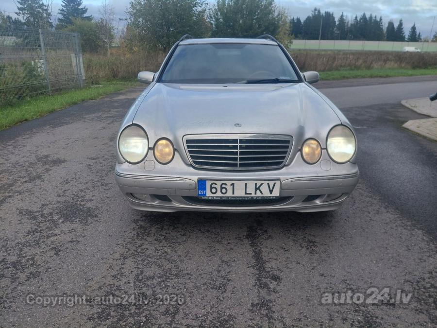 Grey Mercedes-Benz E-Class 2002 in Tallinn, with an engine capacity of 2.80 L and mileage of 0 thousand km for 2800 €, photo 6 on AUTOMOTO.COM.LV