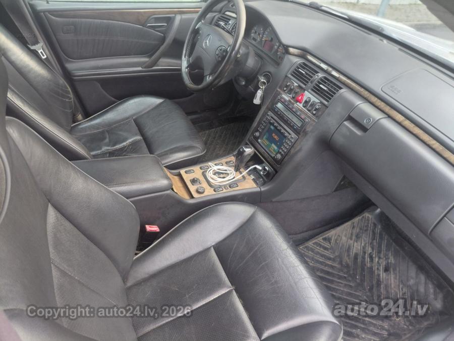 Grey Mercedes-Benz E-Class 2002 in Tallinn, with an engine capacity of 2.80 L and mileage of 0 thousand km for 2800 €, photo 10 on AUTOMOTO.COM.LV