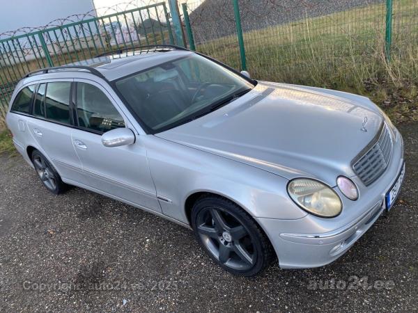 Grey Mercedes-Benz E-Class 2004 in Tallinn, with an engine capacity of 2.20 L and mileage of 426 thousand km for 2990 €, photo 11 on AUTOMOTO.COM.LV