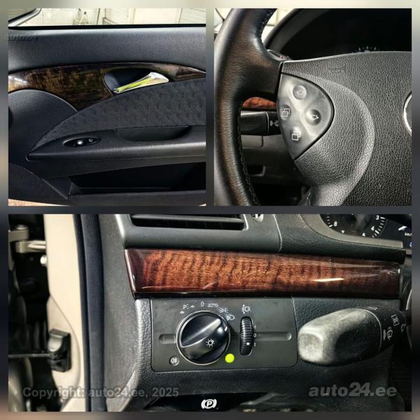 Grey Mercedes-Benz E-Class 2004 in Viljandi, with an engine capacity of 2.10 L and mileage of 296 thousand km for 4190 €, photo 11 on AUTOMOTO.COM.LV