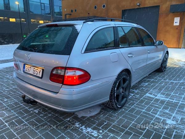 Grey Mercedes-Benz E-Class 2004 in Tallinn, with an engine capacity of 2.10 L and mileage of 446 thousand km for 2490 €, photo 8 on AUTOMOTO.COM.LV
