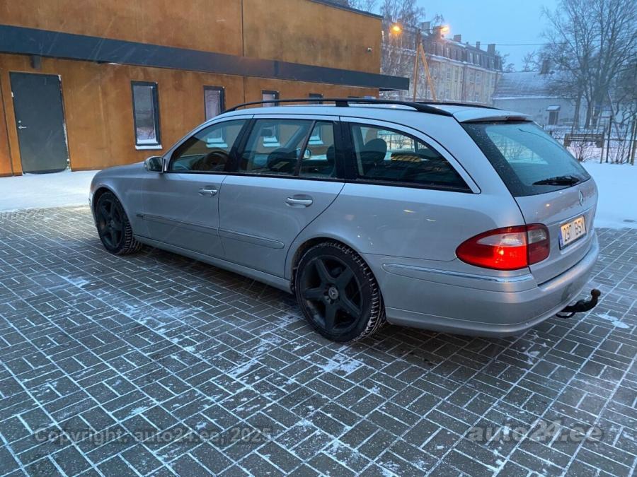 Grey Mercedes-Benz E-Class 2004 in Tallinn, with an engine capacity of 2.10 L and mileage of 446 thousand km for 2490 €, photo 10 on AUTOMOTO.COM.LV