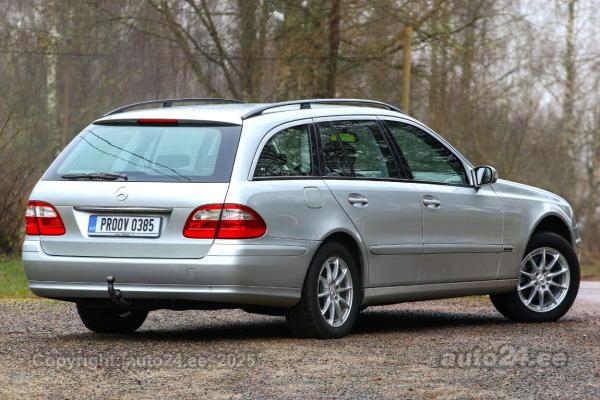 Grey Mercedes-Benz E-Class 2004 in Viljandi, with an engine capacity of 2.10 L and mileage of 158 thousand km for 6890 €, photo 4 on AUTOMOTO.COM.LV