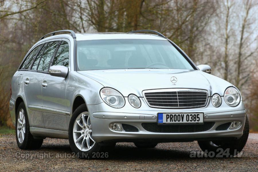 Pelēks Mercedes-Benz E-Class 2004 Viljandi, ar dzinēja tilpumu 2.10 L un nobraukumu 158 tūkst. km par 6490 €, foto 1 vietnē AUTOMOTO.COM.LV