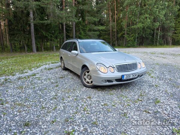 Grey Mercedes-Benz E-Class 2004 in Tartu, with an engine capacity of 2.10 L and mileage of 360 thousand km for 2890 €, photo 1 on AUTOMOTO.COM.LV