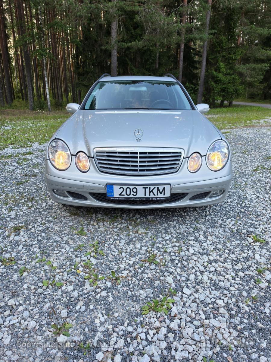 Pelēks Mercedes-Benz E-Class 2004 Tartu, ar dzinēja tilpumu 2.10 L un nobraukumu 360 tūkst. km par 2890 €, foto 3 vietnē AUTOMOTO.COM.LV
