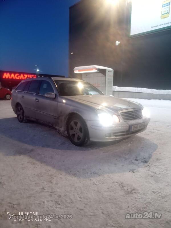 Grey Mercedes-Benz E-Class 2005 in Rapla, with an engine capacity of 3.20 L and mileage of 420 thousand km for 2700 €, photo 1 on AUTOMOTO.COM.LV