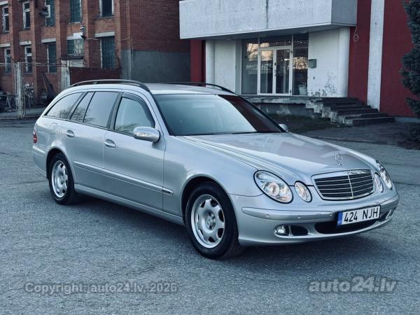 Grey Mercedes-Benz E-Class 2005 in Tallinn, with an engine capacity of 2.10 L and mileage of 350 thousand km for 3490 €, photo 7 on AUTOMOTO.COM.LV